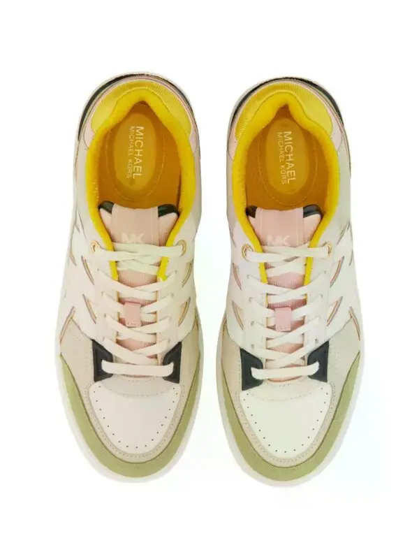 Michael Kors Logo-patch Panelled Sneakers