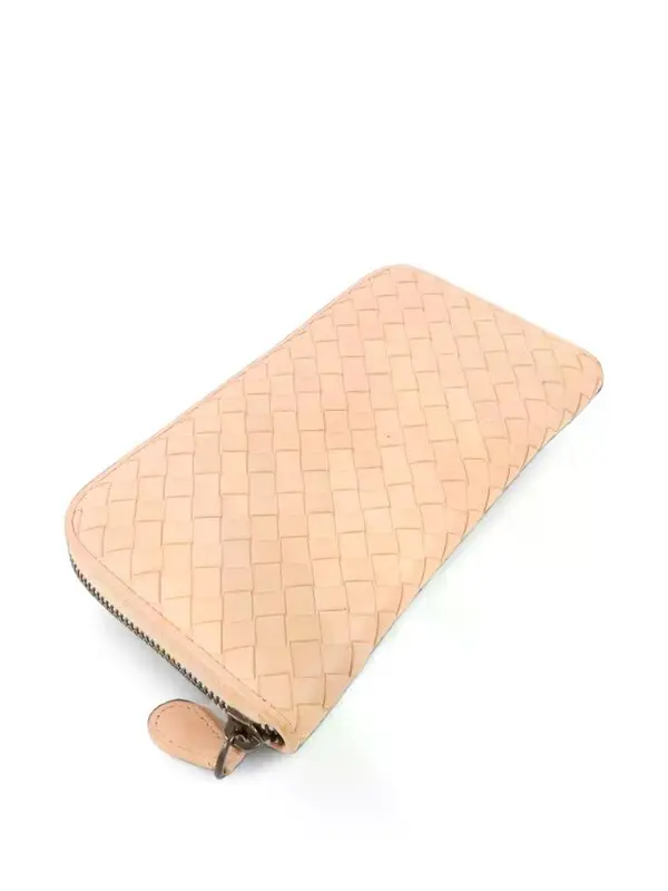 Bottega Veneta Intrecciato Zip-around Wallet