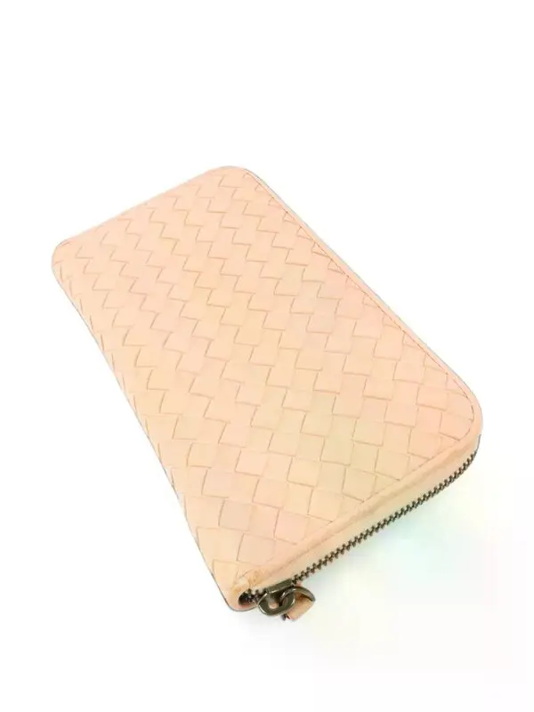 Bottega Veneta Intrecciato Zip-around Wallet