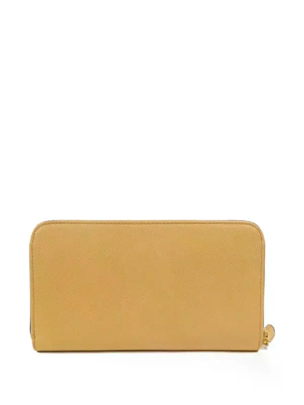 Prada Saffiano Leather Long Wallet