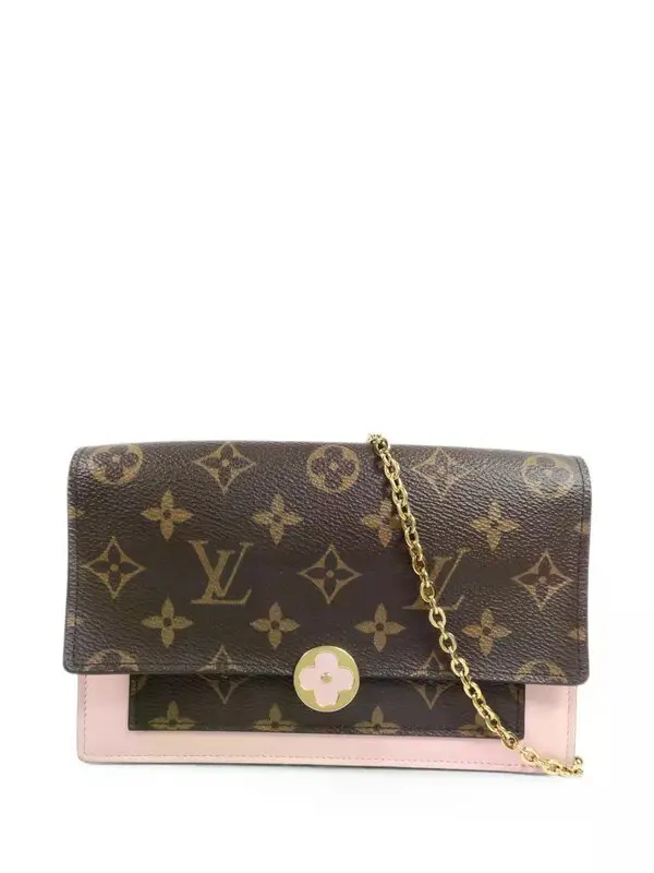 LOUIS VUITTON Flore Chain Wallet