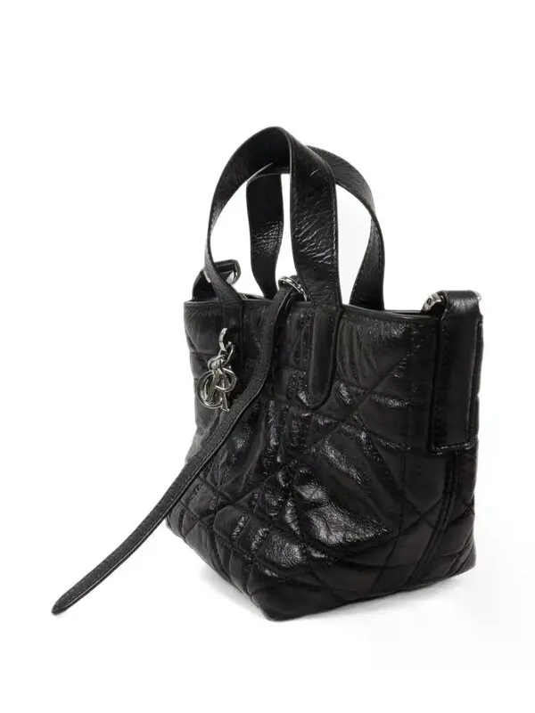 Dior Small Toujours Logo-charm Tote Bag