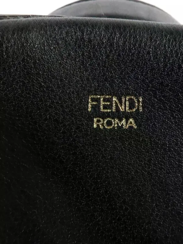 Fendi Studded Logo-print Tote Bag