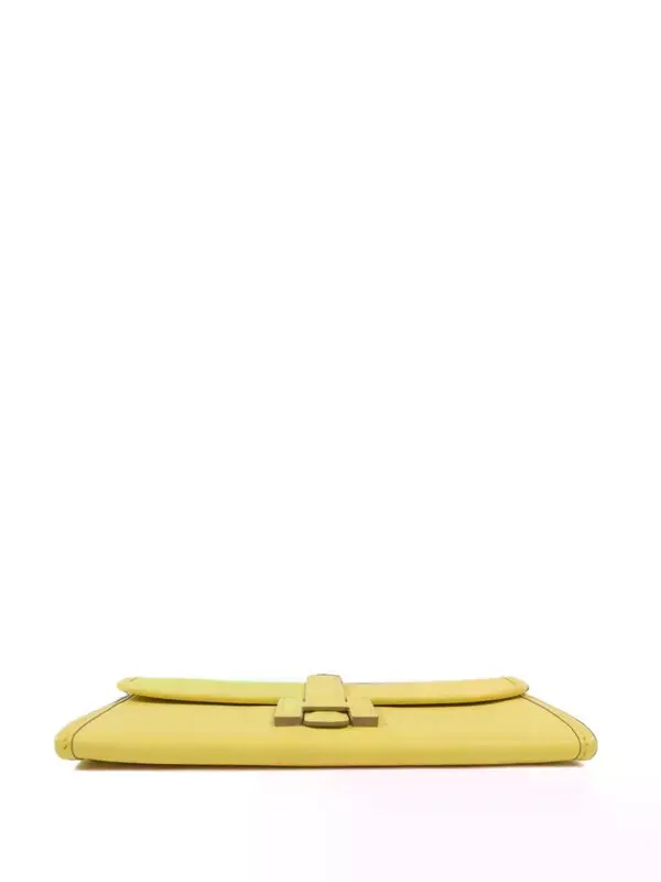 Hermès 2015 Jige Duo Clutch Bag - Yellow