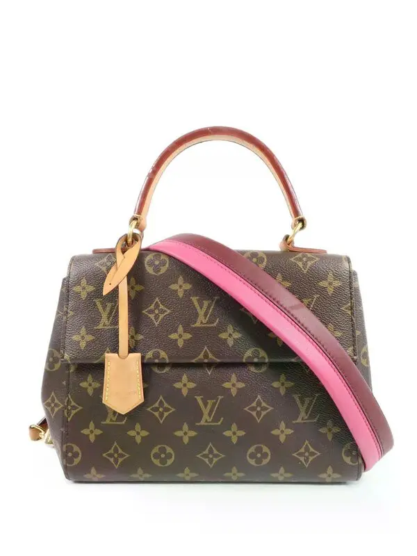 LOUIS VUITTON Bb Monogram Cluny Shoulder Bag - Brown