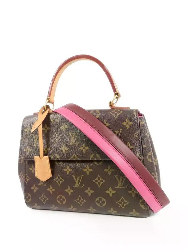 LOUIS VUITTON Bb Monogram Cluny Shoulder Bag - Brown