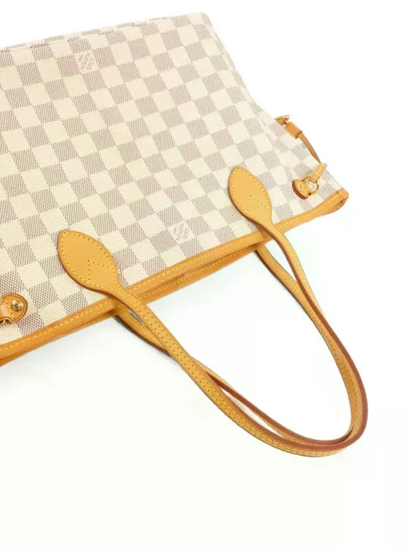 LOUIS VUITTON Neverfull Pm Damier Azur Tote Bag
