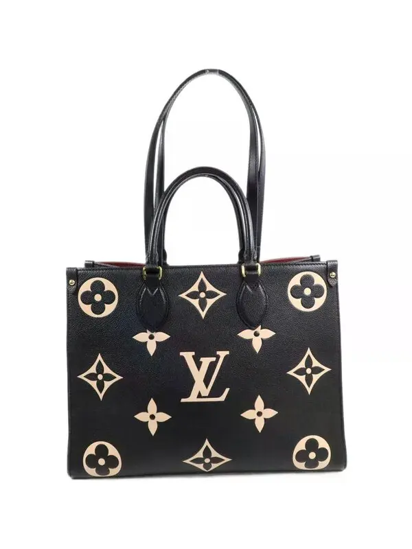 LOUIS VUITTON Onthego Monogram Empreinte Tote Bag