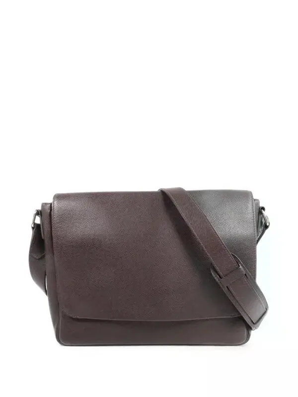 LOUIS VUITTON Pm Roman Taiga Shoulder Bag