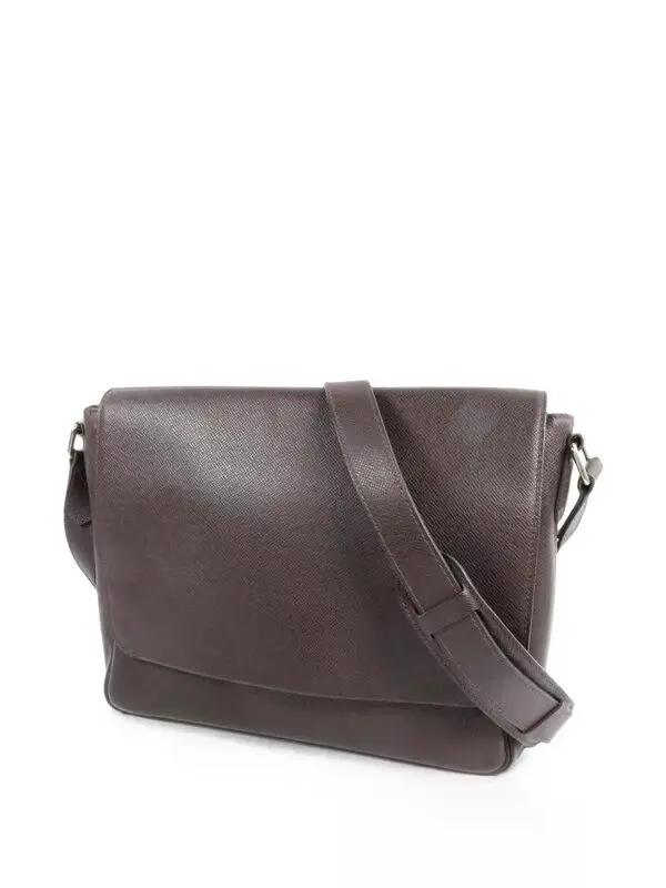 LOUIS VUITTON Pm Roman Taiga Shoulder Bag