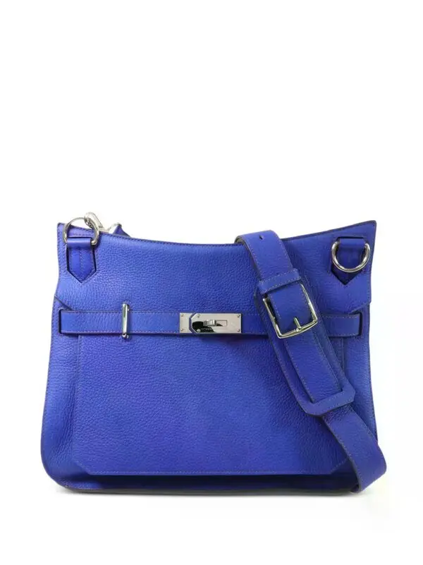 Hermès 2011 34 Jypsiere Shoulder Bag - Blue