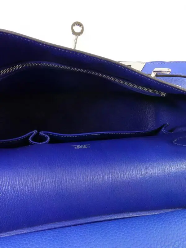 Hermès 2011 34 Jypsiere Shoulder Bag - Blue