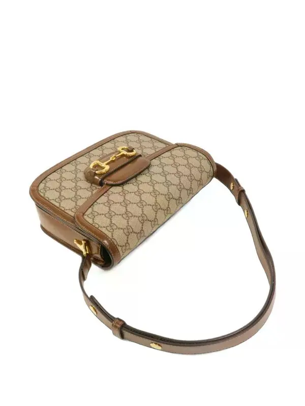 Gucci 1955 Medium Gg Horsebit Supreme Shoulder Bag