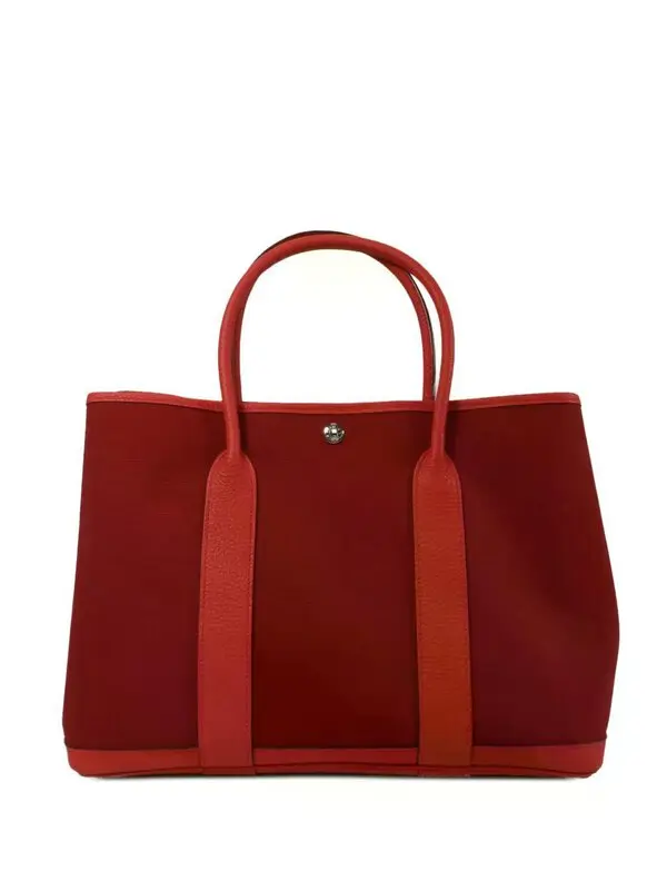 Hermès Pm Garden Party Tote Bag - Red