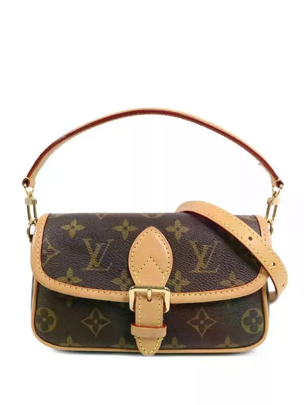 LOUIS VUITTON Nano Diane Monogram Canvas Tote Bag