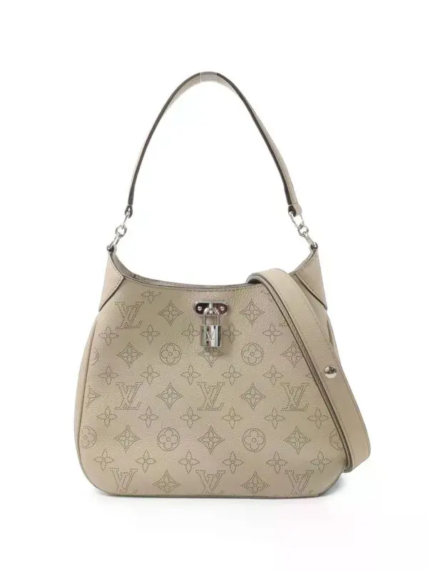 LOUIS VUITTON Pm Mahina Shoulder Bag - Neutrals