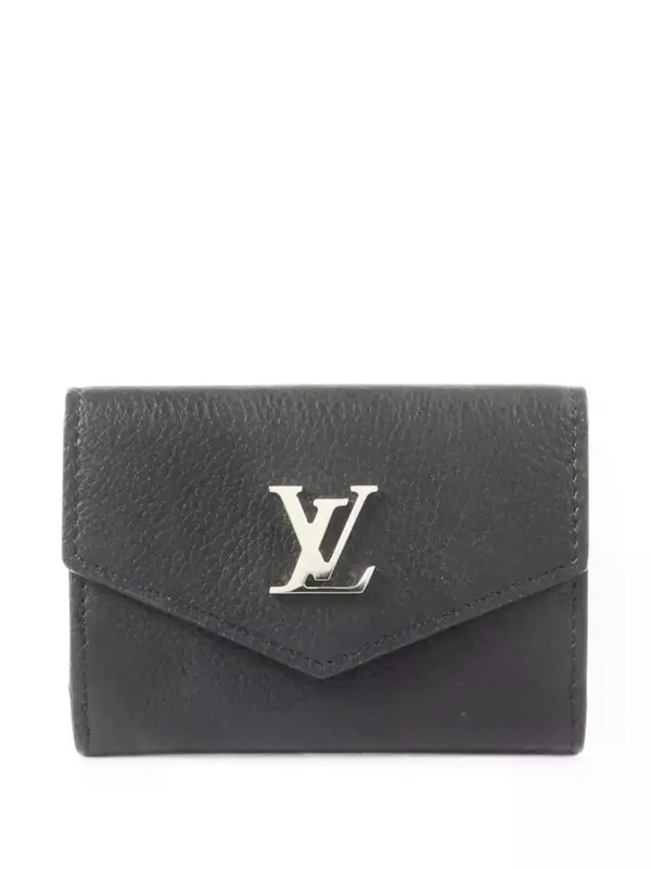 LOUIS VUITTON Lock Me Mini Calf Leather Wallet