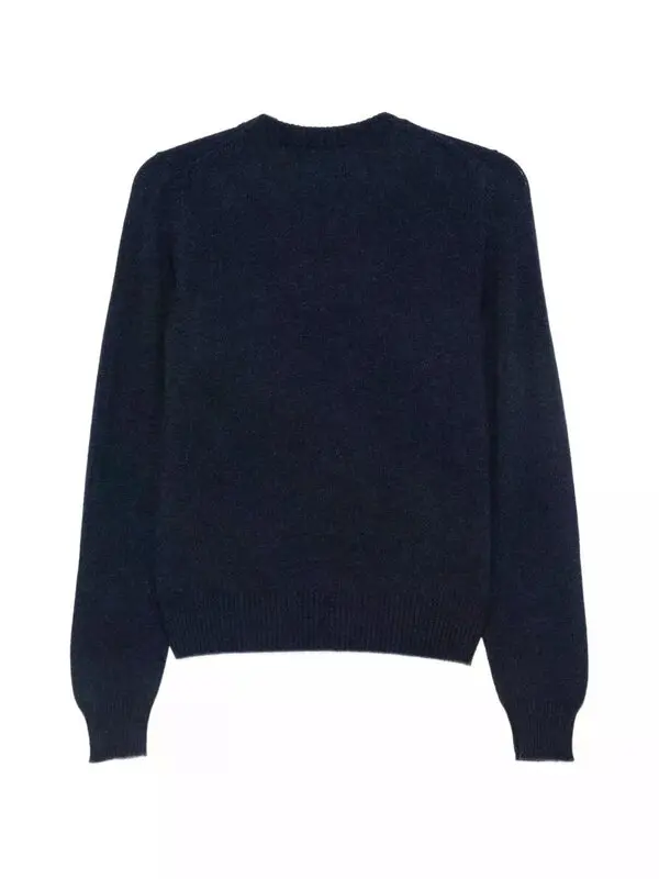 BARRIE Logo-patch Cashmere Sweater