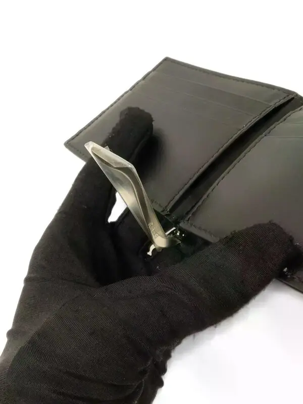 Fendi Ff Logo Money Clip Wallet