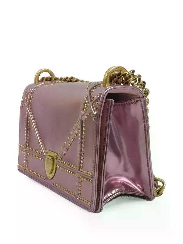 Dior Small Diorama Studded Shoulder Bag
