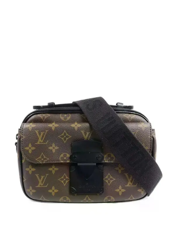 LOUIS VUITTON S Lock Monogram Shoulder Bag
