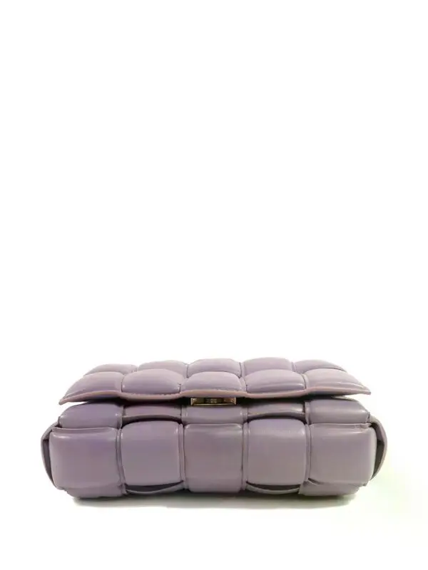 Bottega Veneta Small Cassette Shoulder Bag - Purple