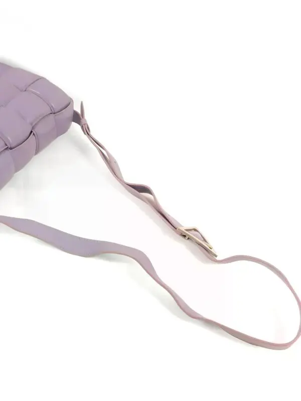 Bottega Veneta Small Cassette Shoulder Bag - Purple