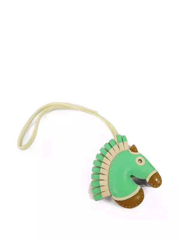Hermès 2023 Geegee Camail Milo Bag Charm - Green