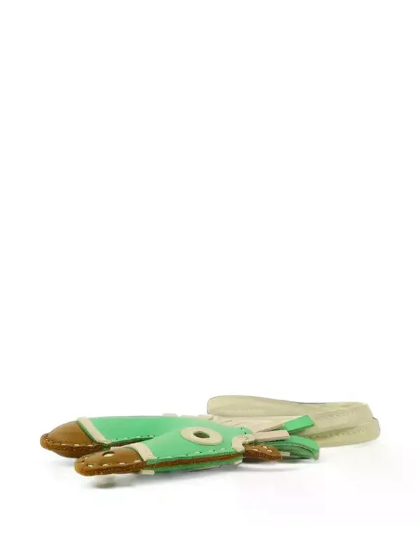 Hermès 2023 Geegee Camail Milo Bag Charm - Green