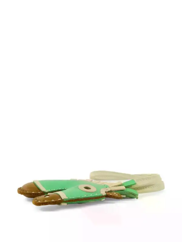 Hermès 2023 Geegee Camail Milo Bag Charm - Green