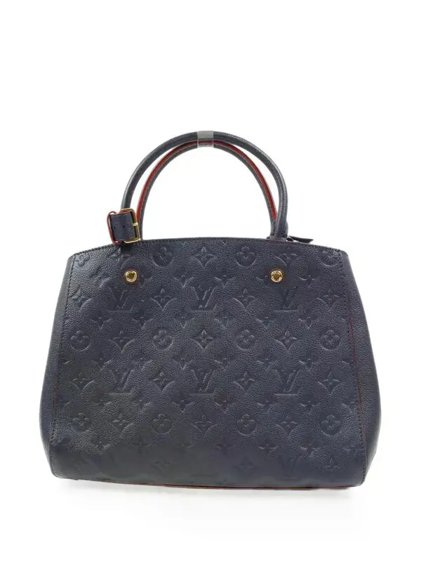 LOUIS VUITTON Mm Montaigne Monogram Empreinte Shoulder Bag