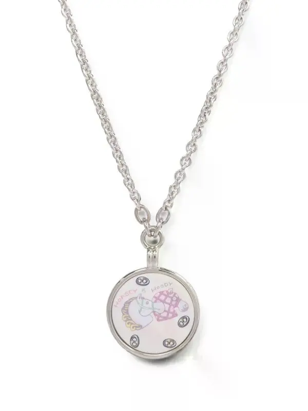 Hermès Medaille Enamel Necklace