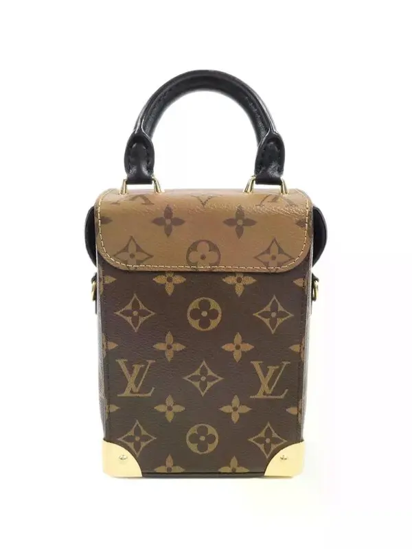 LOUIS VUITTON Camera Box Monogram Reverse-patterned Shoulder Bag