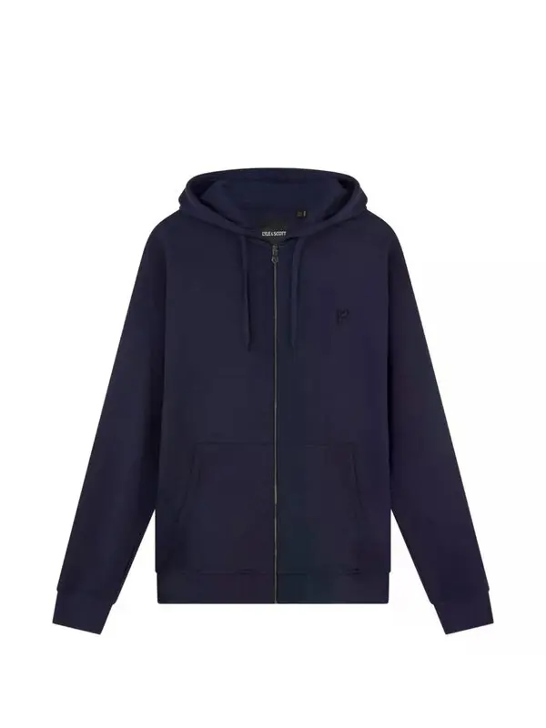 LYLE & SCOTT Embroidered-logo Zip-up Hoodie