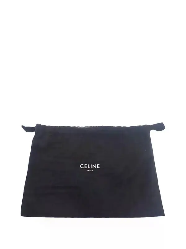 Celine 2010-2026 Matelasse Goatskin Monochrome Chain Shoulder Bag - Brown