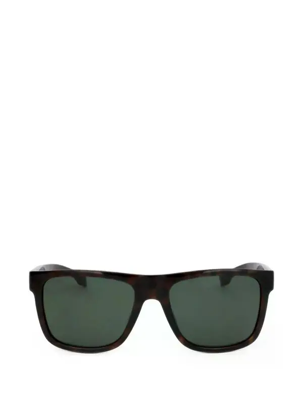 BOSS Tortoiseshell-effect Square-frame Sunglasses