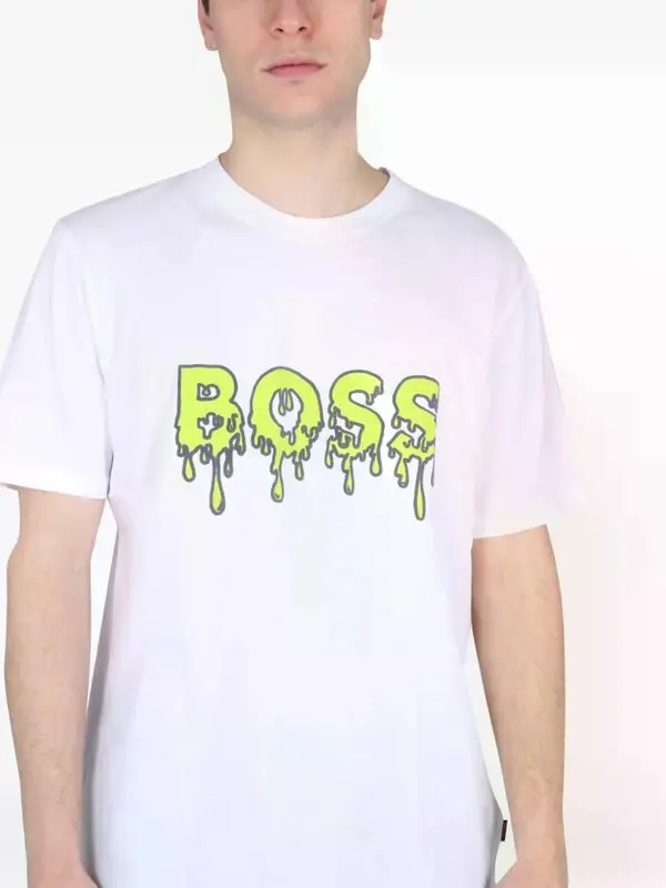 BOSS Logo-print T-shirt - White