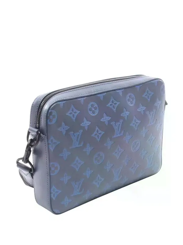 LOUIS VUITTON 2021-2026 Monogram Shadow Duo Messenger Crossbody Bag
