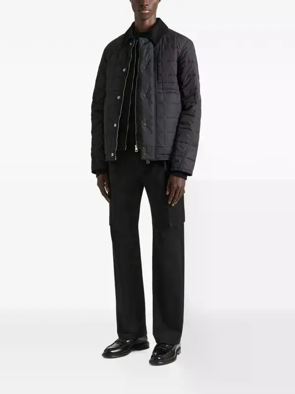 Givenchy Couture Seam Quilted Jacket