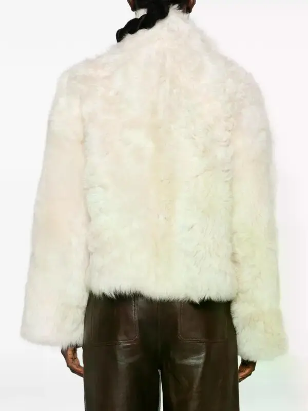 YVES SALOMON Shearling Jacket - Neutrals