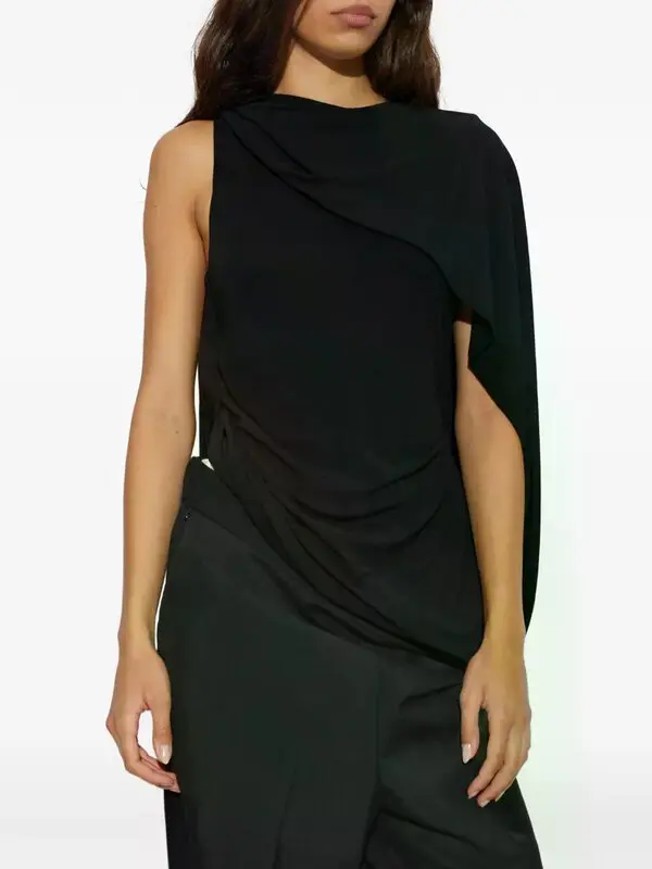 Alexander Wang Asymmetrical Draped Top