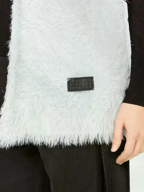 MAISON MARGIELA Numbers-motif Scarf