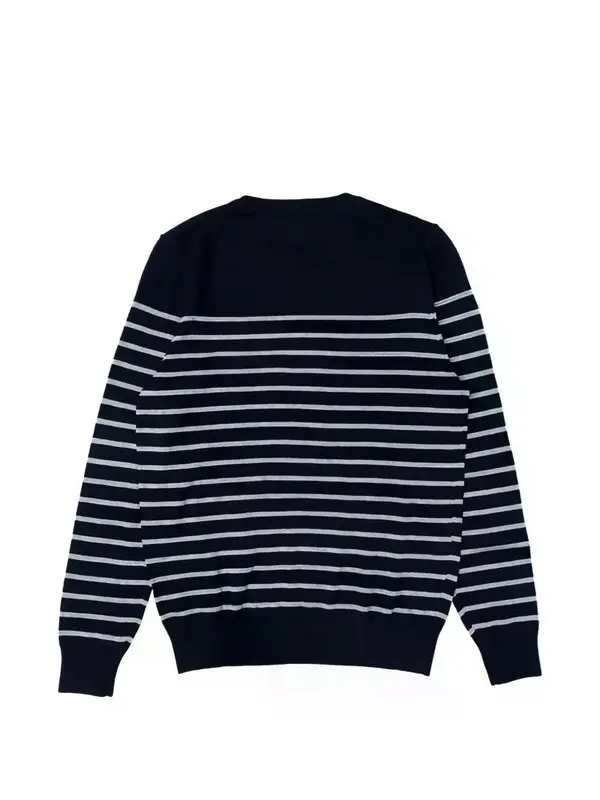 GAST Striped Crew-neck Sweater