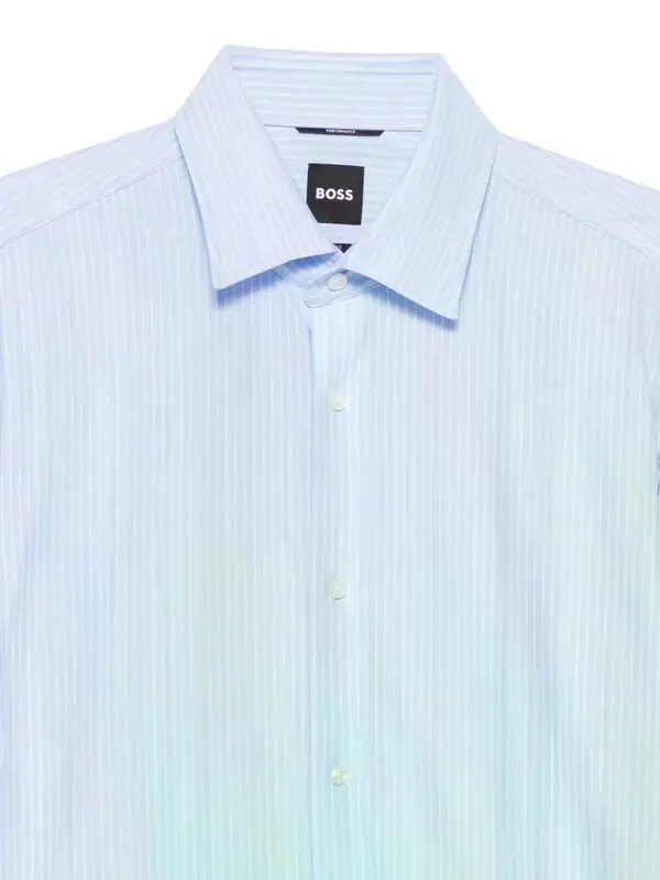BOSS Striped Long-sleeve Shirt