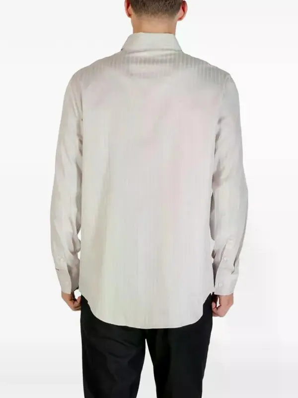 Armani Exchange Tonal-stripe Shirt