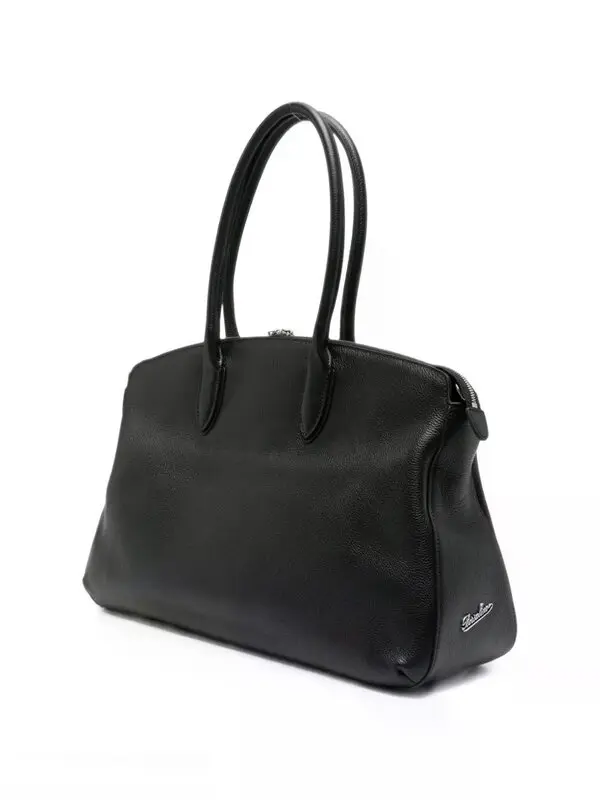 Borsalino Medium Grain-texture Tote Bag
