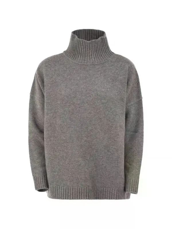 Max Mara Borgia Dropped-shoulder High-neck Sweater