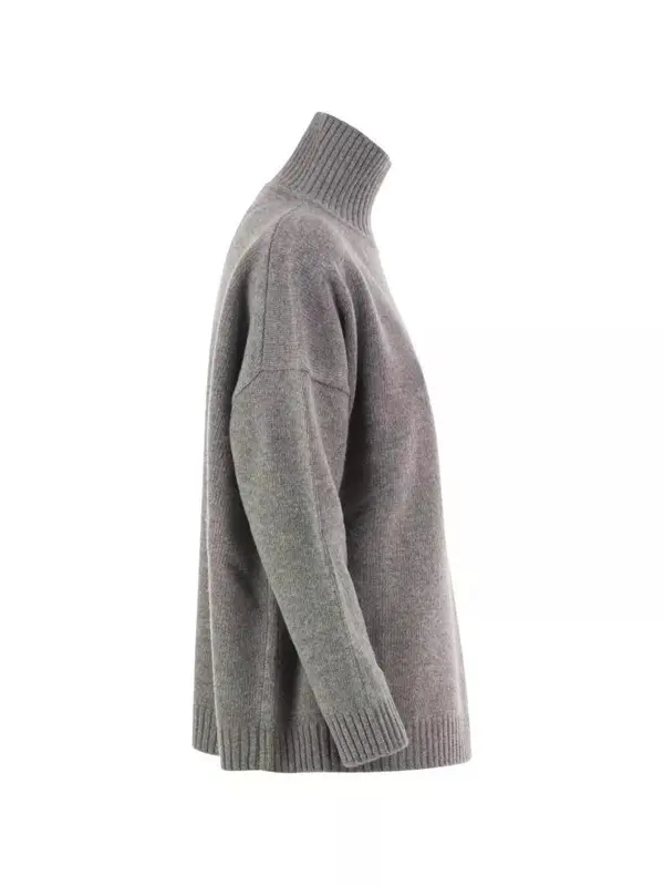 Max Mara Borgia Dropped-shoulder High-neck Sweater