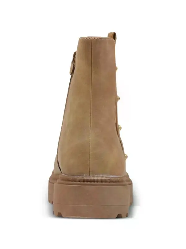 ALVIERO MARTINI 1° CLASSE Geo Map-print Studded Boots