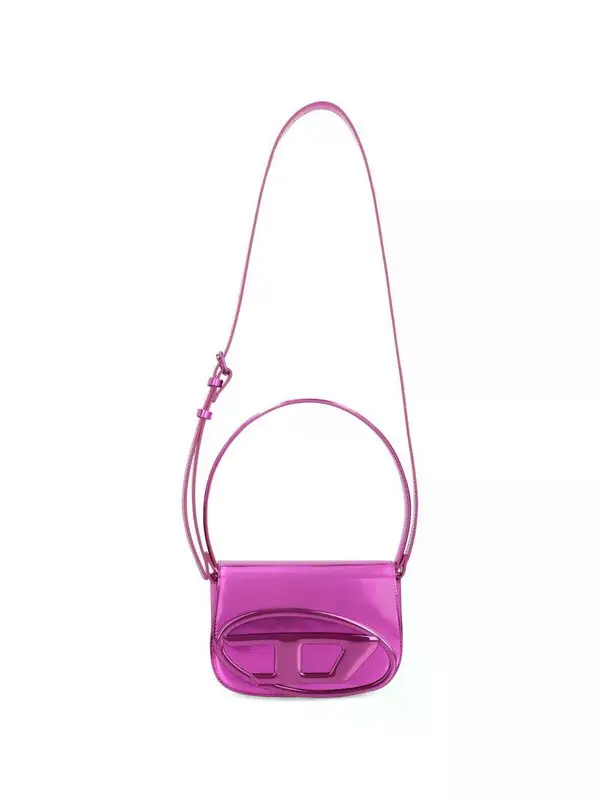 DIESEL® 1dr Leather Shoulder Bag - Pink